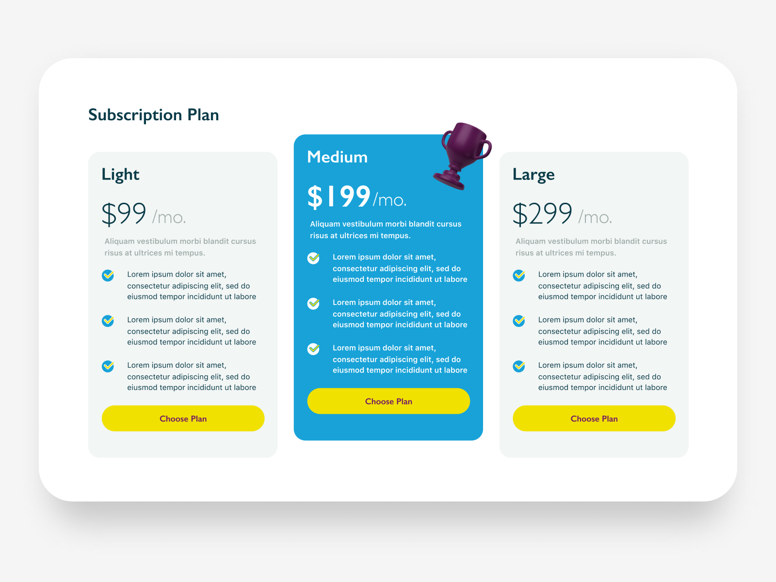 Subscription Section Template by Rashan Casseus on Dribbble