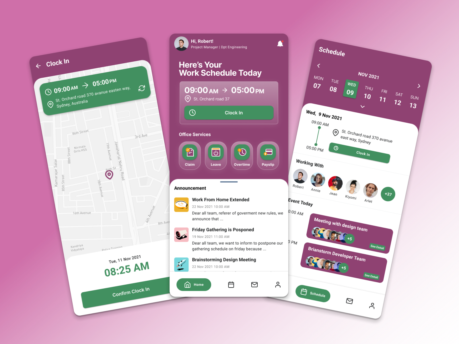 Human Resource Management App by krizal erdiyan on Dribbble