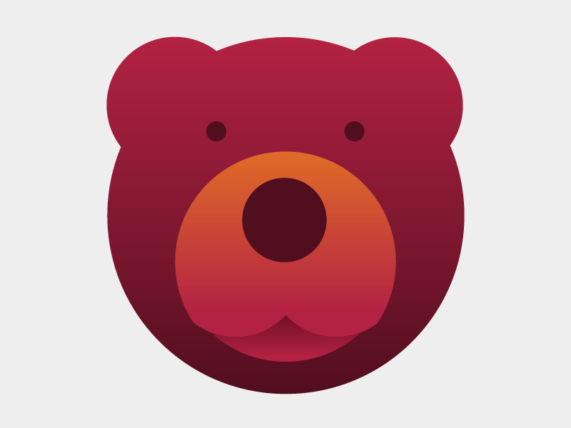 Bear 01 by Rei Kromulis on Dribbble