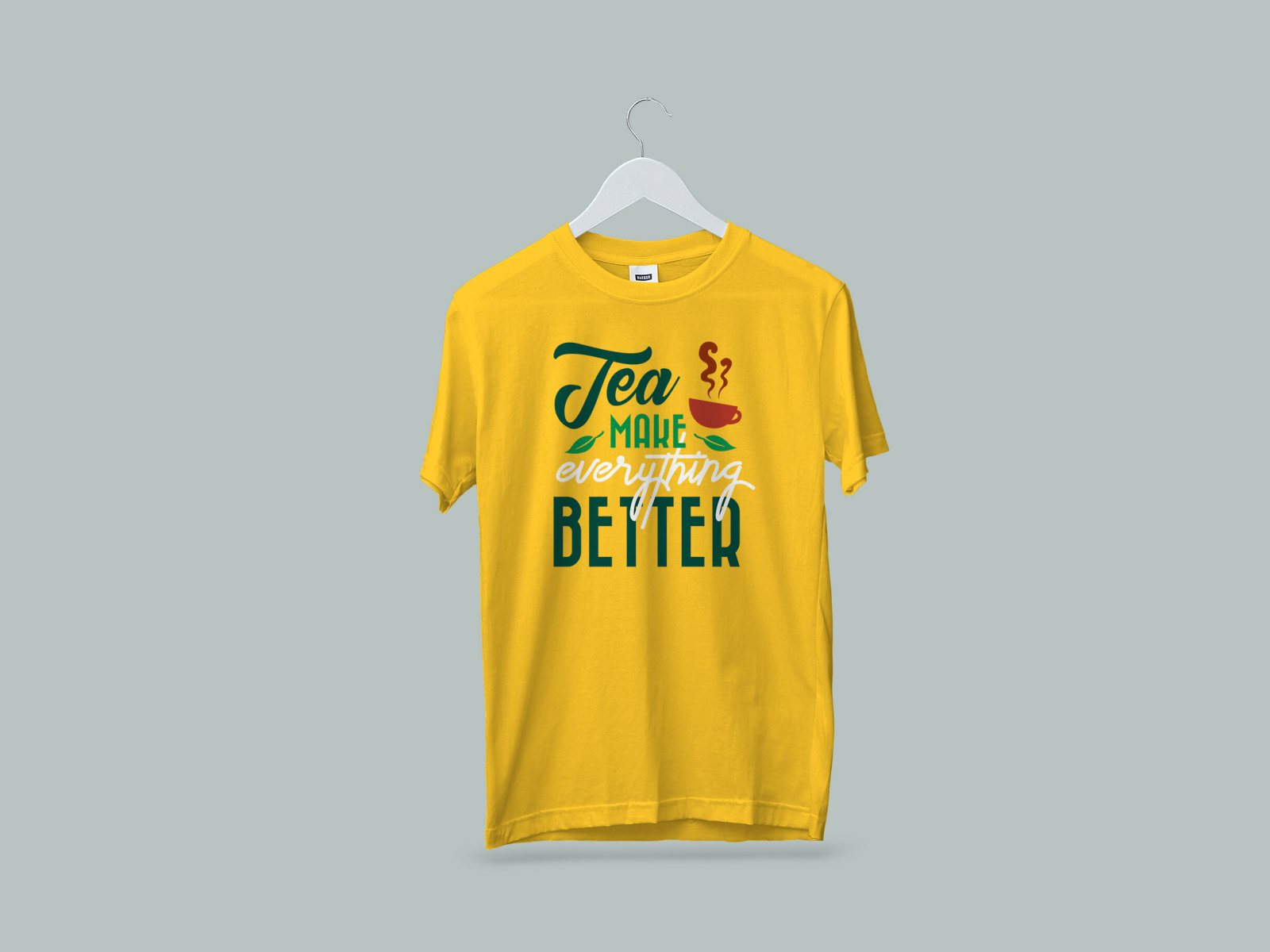 Tea make t shirt design by Design Leaf1 on Dribbble