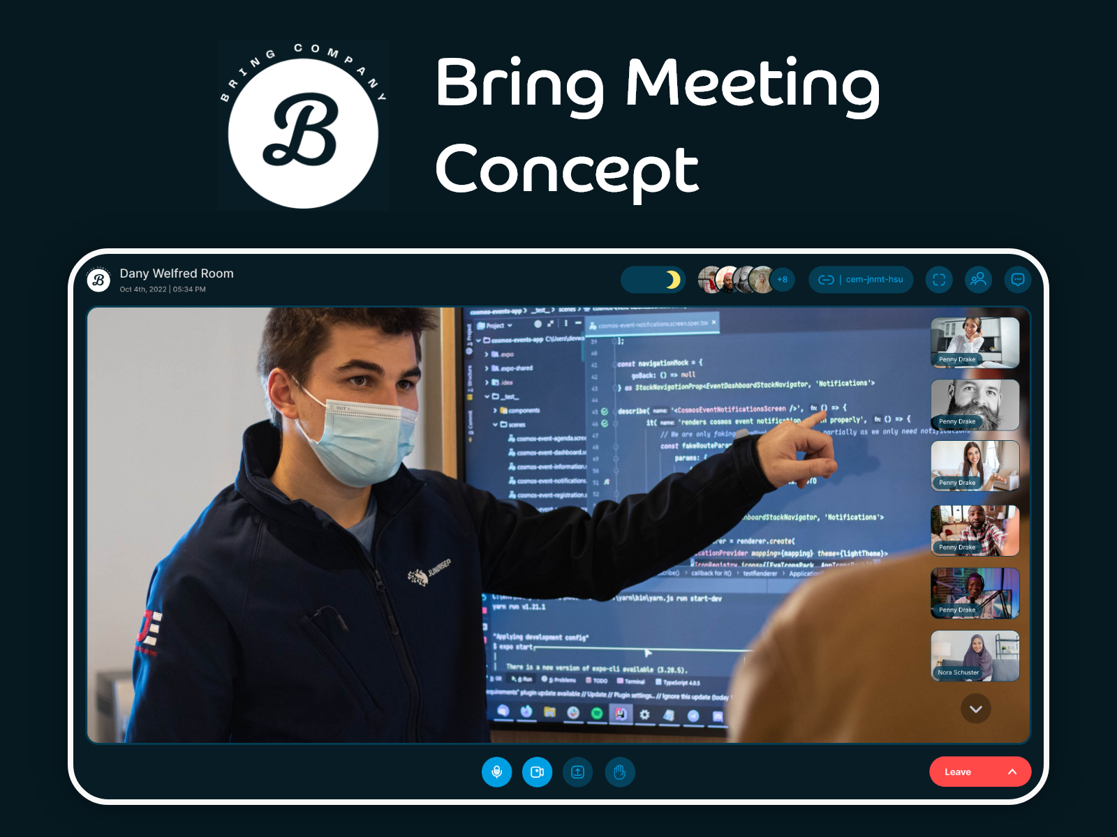 Bring Meeting Concept - Full Screen by Mohamed Ghanem on Dribbble