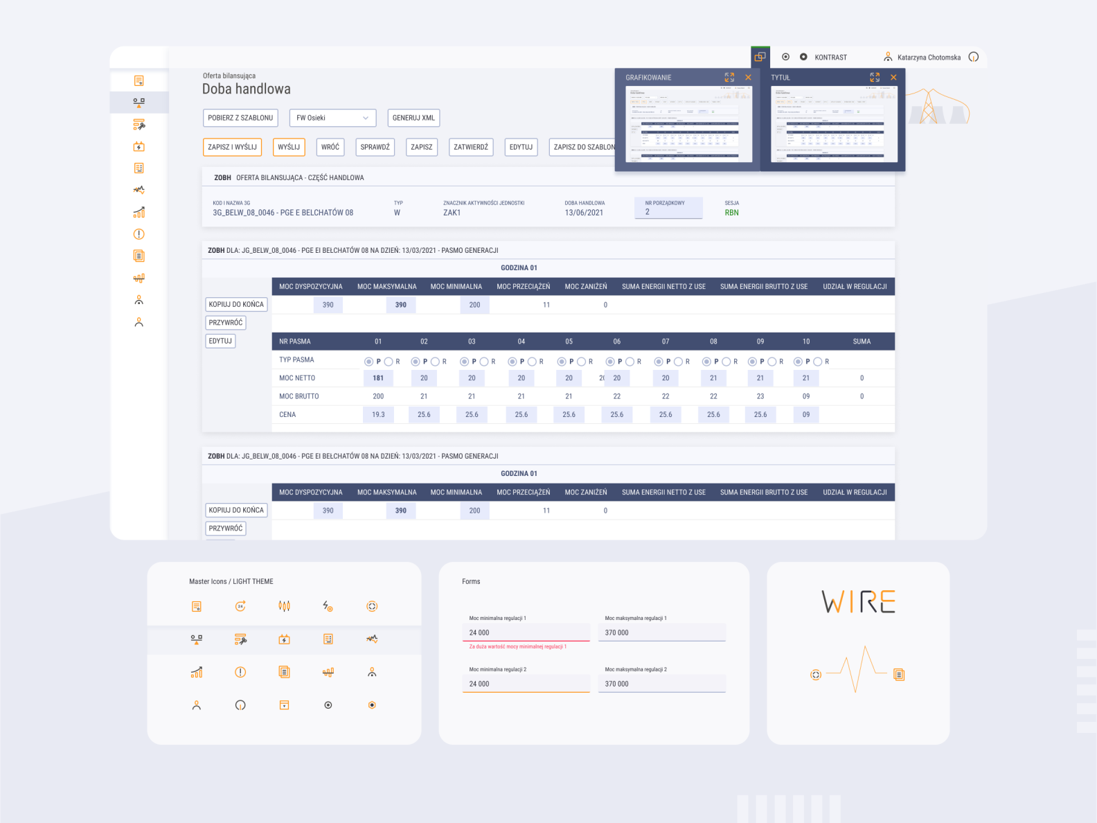 WIRE - Web Application - UI Redesign by Anita Wielgosz on Dribbble