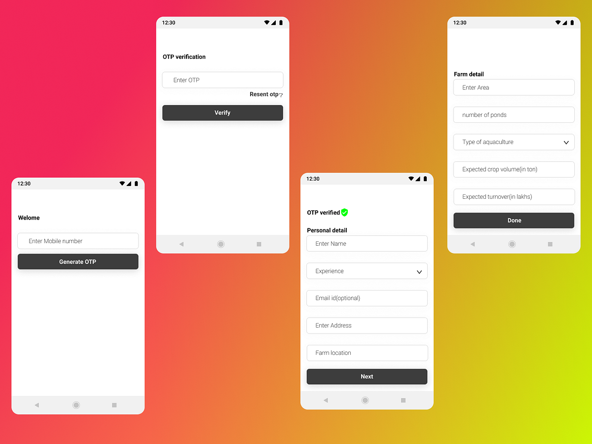 Otp Screen designs, themes, templates and downloadable graphic elements ...