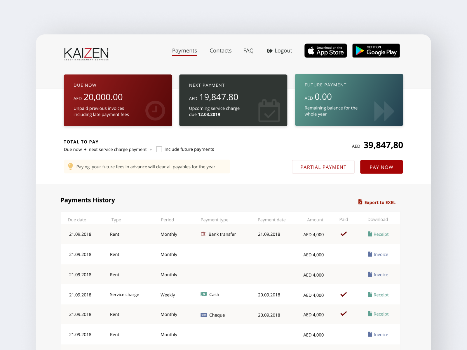 Kaizen UI/UX concept #2 by Vitaliy Ozertsov on Dribbble