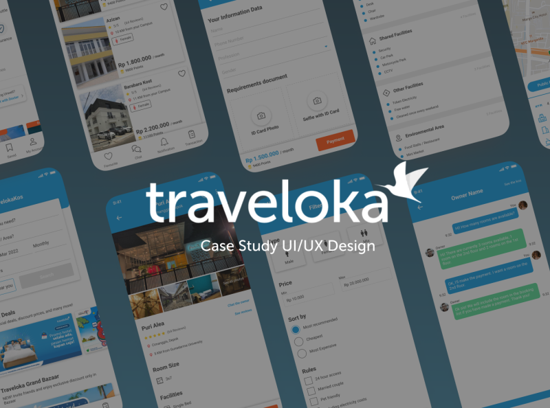 Case Study UI/UX Design (Traveloka) by Fadhli Ardiansyah on Dribbble