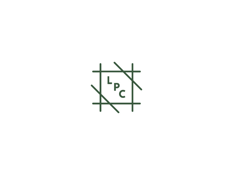 LPC Construction Logo Mark by Hannah Rose Beasley on Dribbble