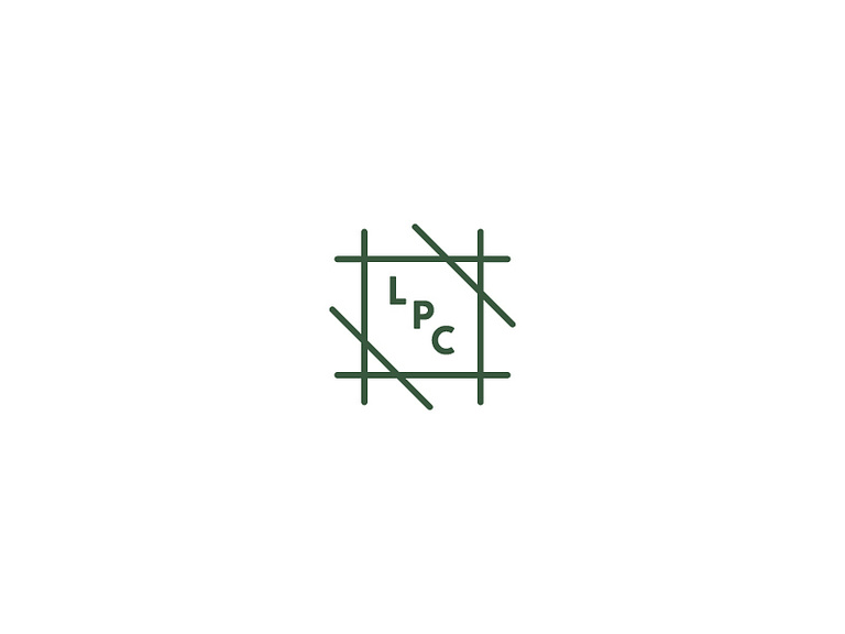 LPC Construction Logo Mark by Hannah Rose Beasley on Dribbble