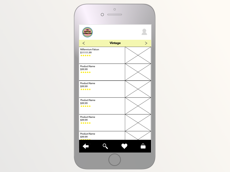 eCommerce Mobile Category Page - Toy Store by Sara McCaffree on Dribbble