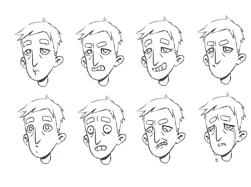 man by Strange Rice on Dribbble