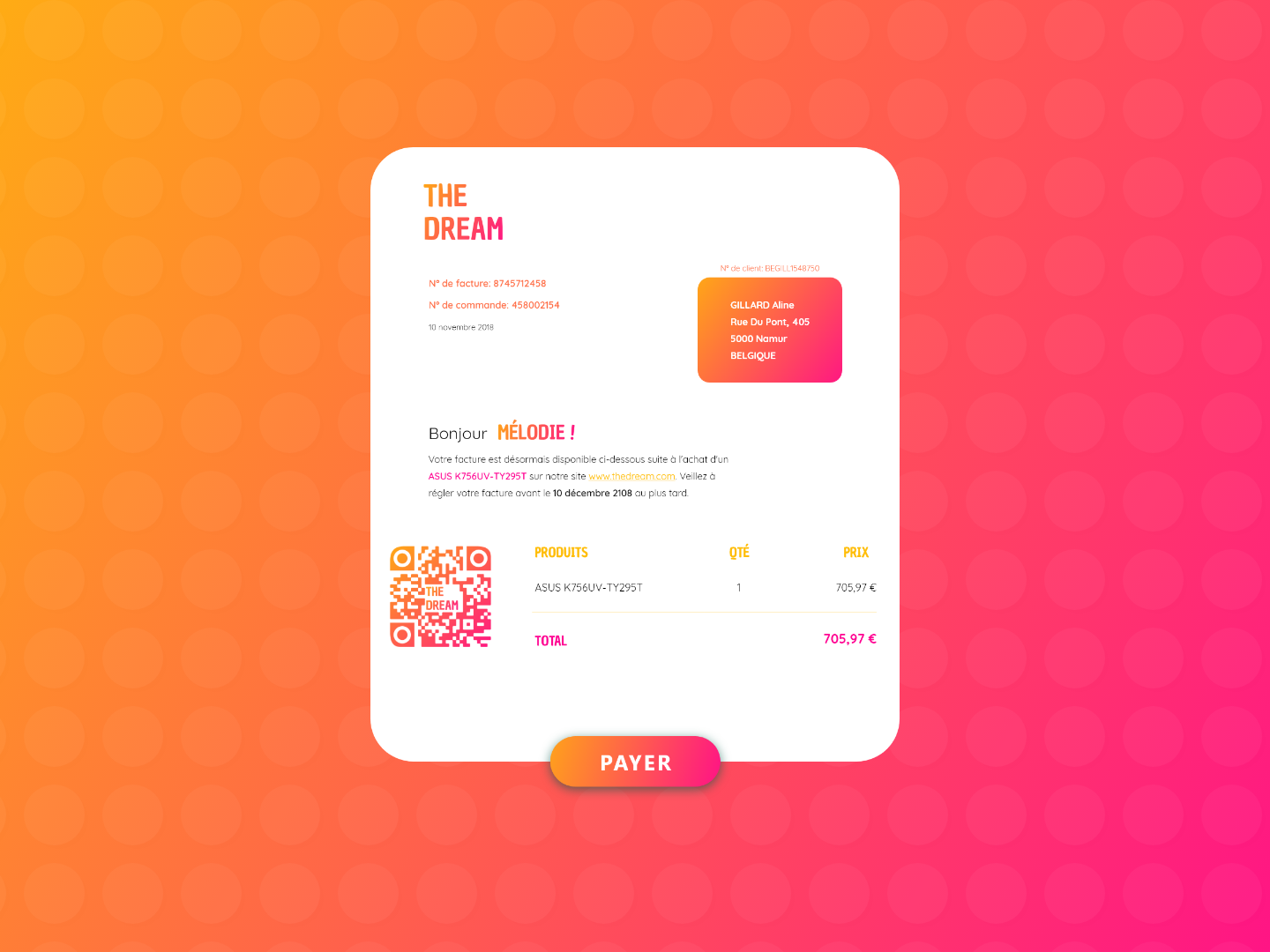 Ui Design - Gradient by Nitin chavan on Dribbble