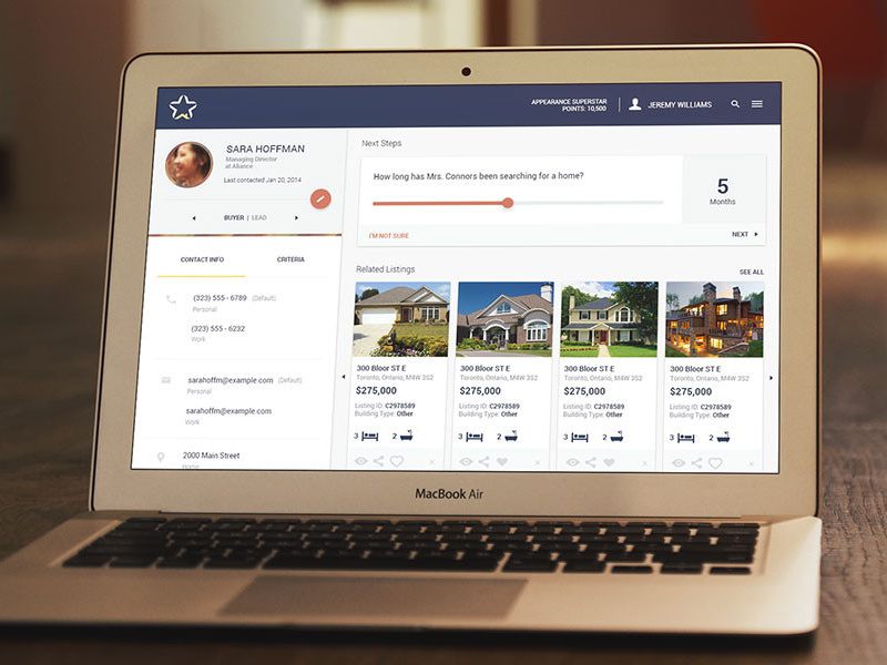 Real Estate Web App by Richard Hobeiche on Dribbble