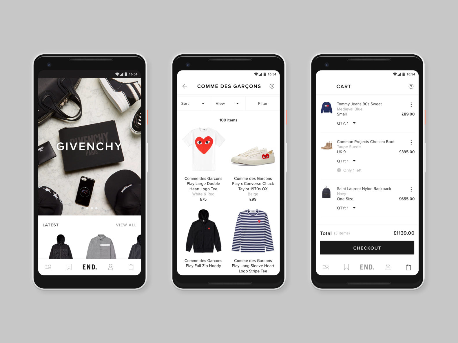 High-end app by Belen on Dribbble