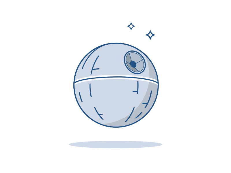 Death Star by Ashley Loonam on Dribbble