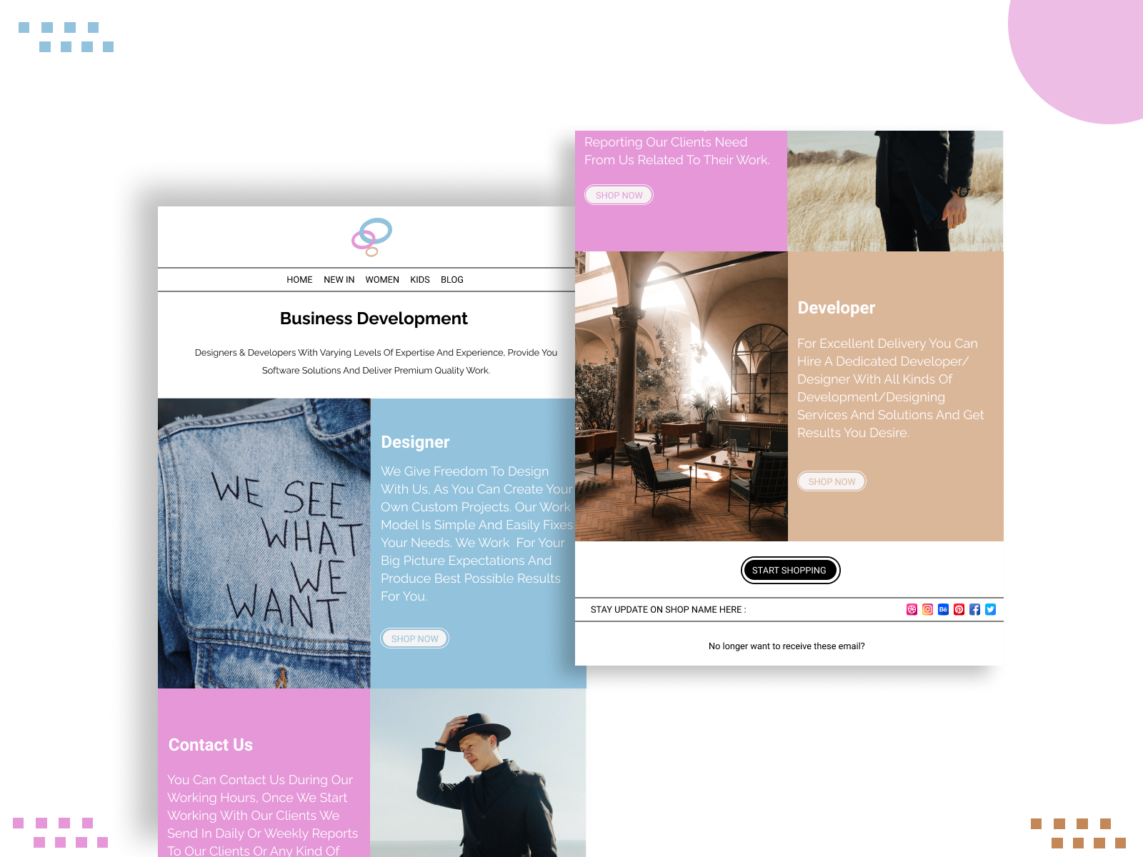 Responsive Email Template by TrendyTech Pro on Dribbble
