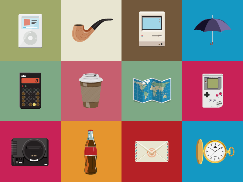 Colorful graphics, teaser two by Chris on Dribbble