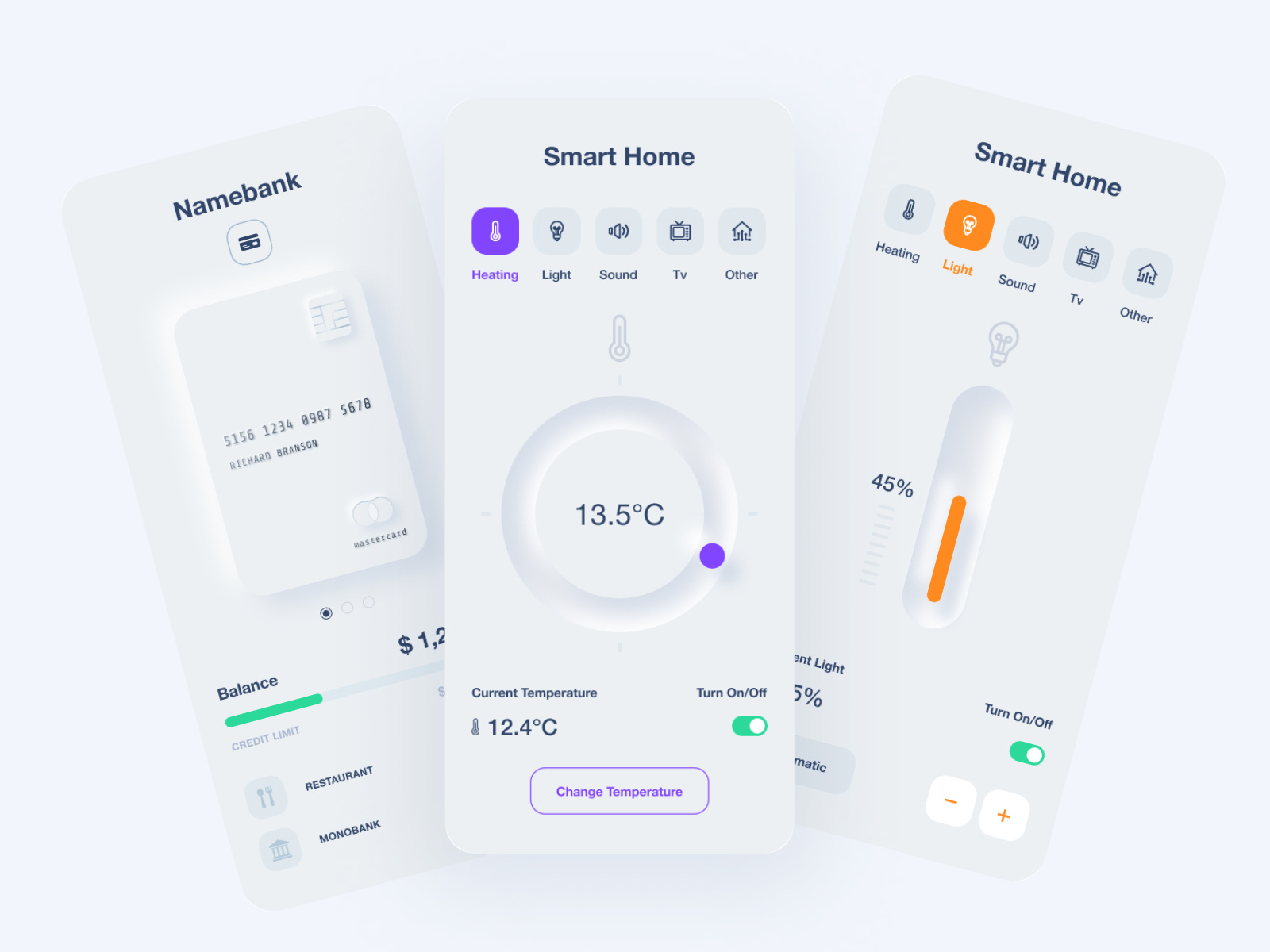 Neomorphism App Screen By Abir Hossain Rakib On Dribbble