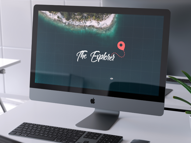 The Explorer | Logo by Nikhil Vij on Dribbble