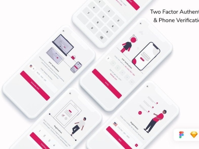 Two Factor Authentication by EL Mehdi merzaqui on Dribbble