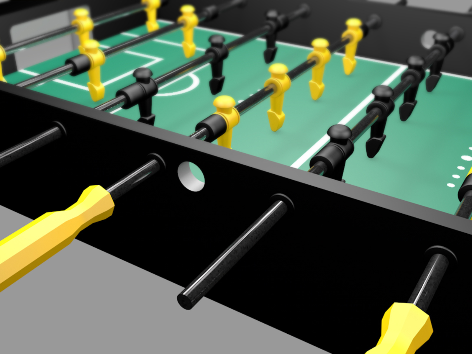 Foosball-1 by Nick Paradise on Dribbble