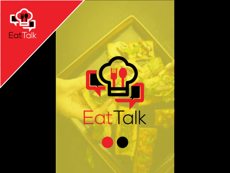 Eat Talk Logo| Logo Design| Branding| Modern| Minimal| by Ishita Khanam ...