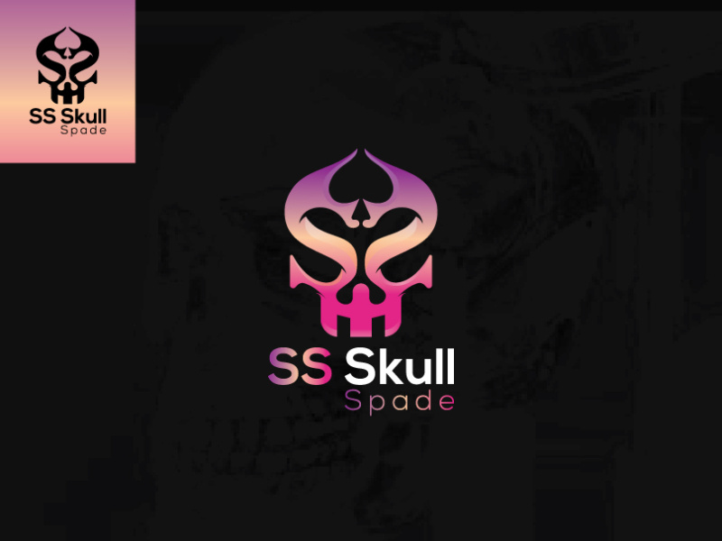 SS Skull Logo| Skull Logo| SS Letter Logo| Brand by Ishita Khanam on Dribbble