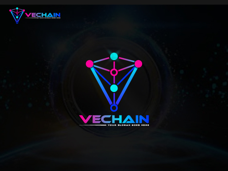 VeChain Logo| Crypto Logo| Branding| Letter Logo| by Ishita Khanam on ...