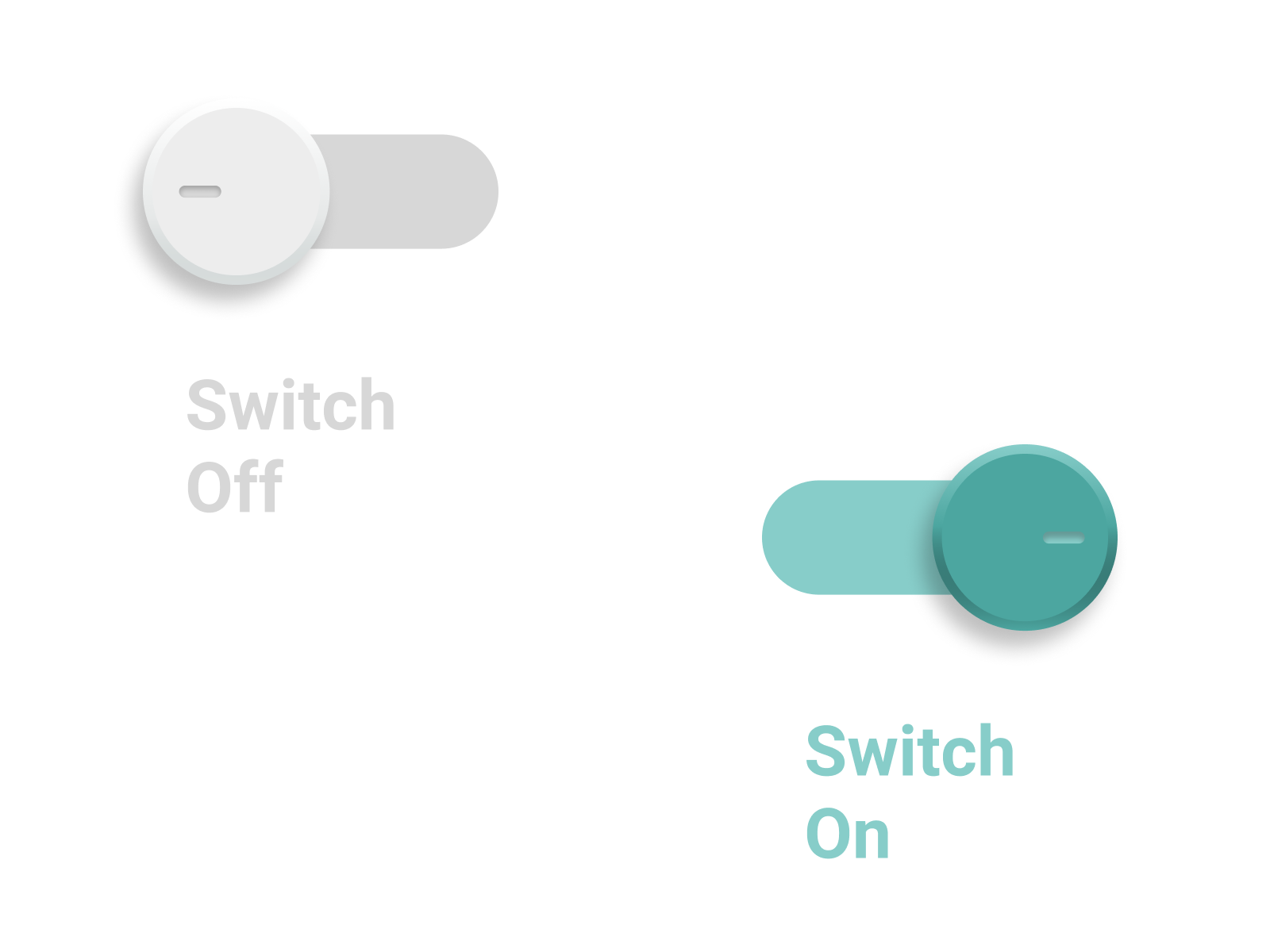 Switch off/On Button Design by Ashwin Ganvir on Dribbble
