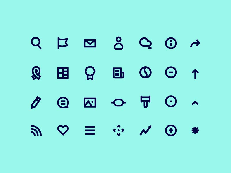 Good Knife Quipist Icons by Good Knife Studio on Dribbble