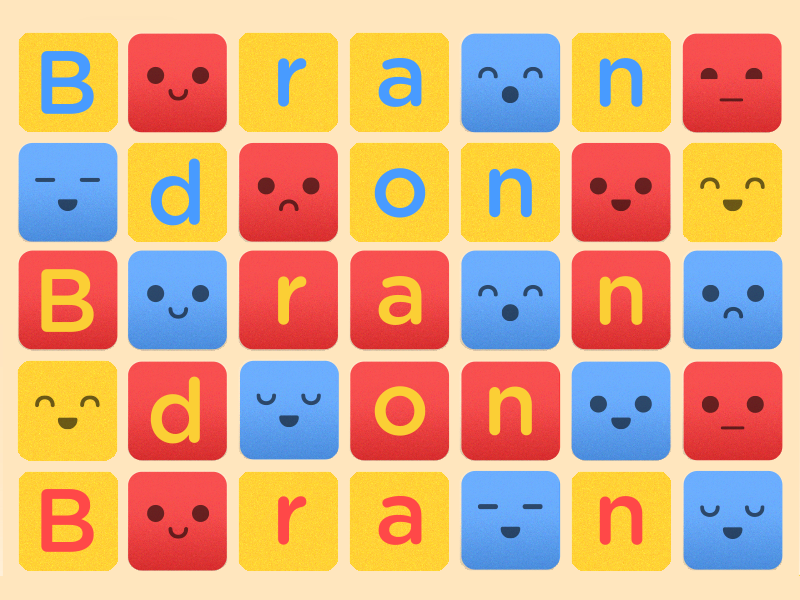 Brandom Faces by Jorge on Dribbble