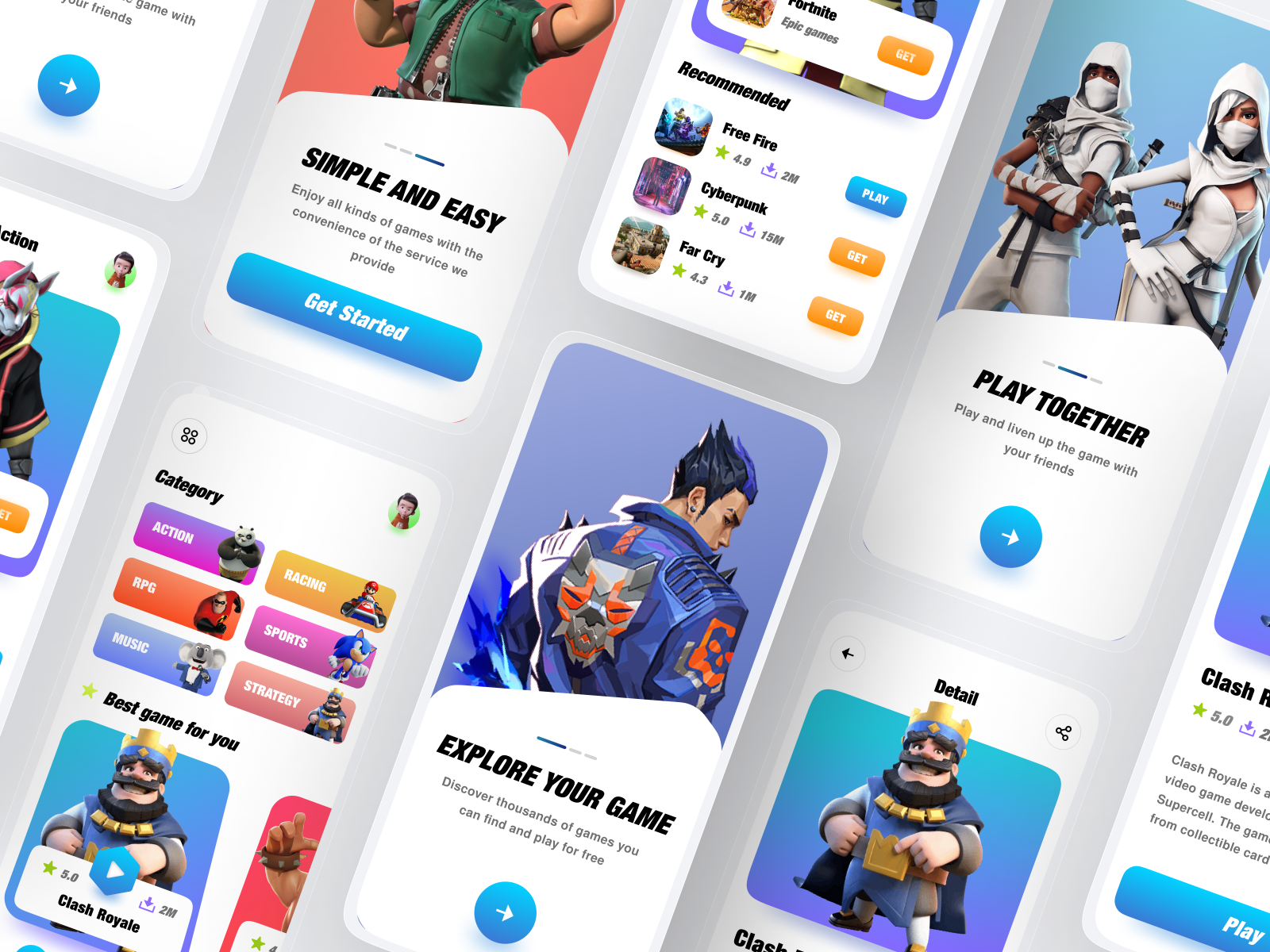 Game Store App Concept by Aldsqy for Peddium on Dribbble