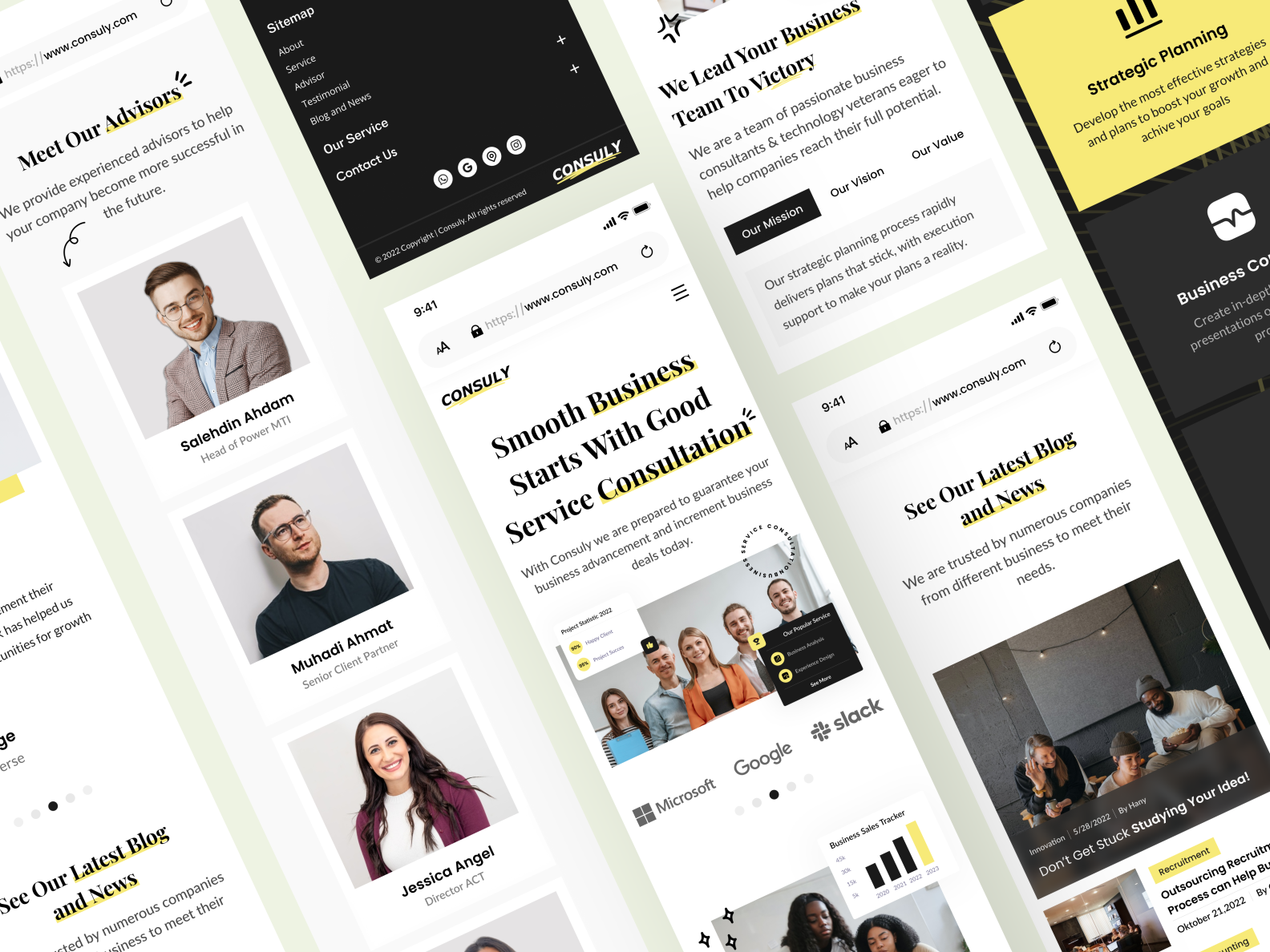 Consuly - Consulting Responsive View by Aldsqy for Sans Brothers on ...