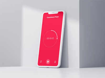 Countdown Timer UI Screen - UX UI Design by Muhammad Shoaib on Dribbble