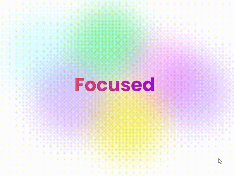 Gradient Text Animation by Md. Shahanab Uddin on Dribbble