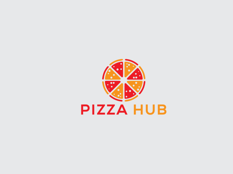 Pizza Hub Logo On Transparent Background PNG Similar PNG, 47% OFF