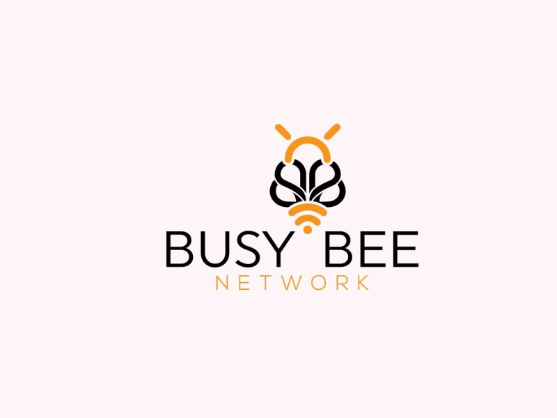 bee logo by Anamul on Dribbble