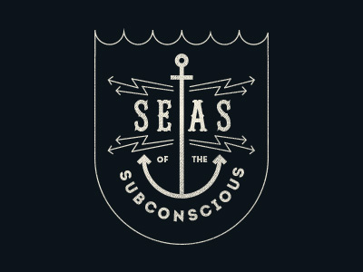 Seas of the Subconscious logo #1 by Joseph Hren on Dribbble