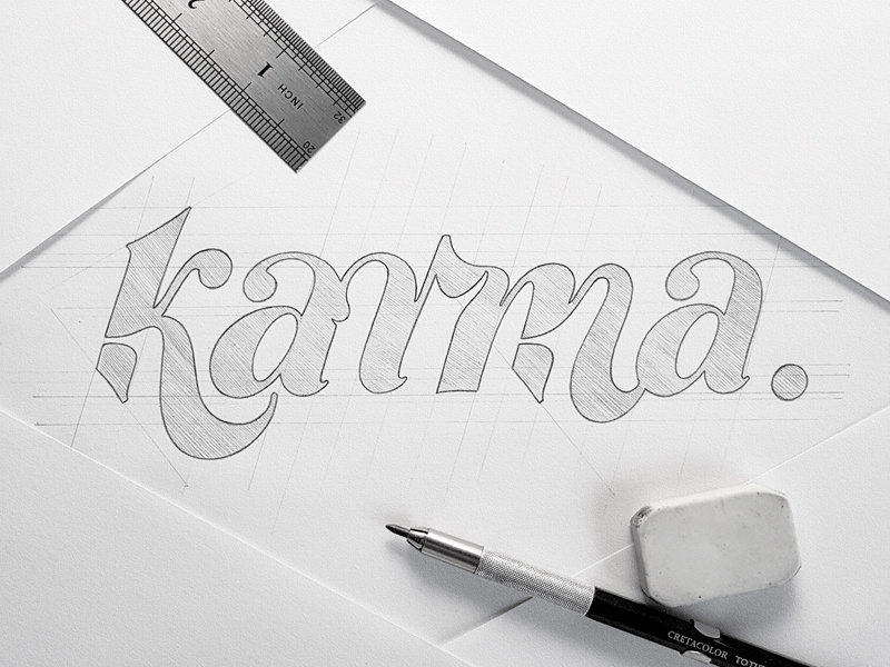 Karma by Dzima Tkachou on Dribbble