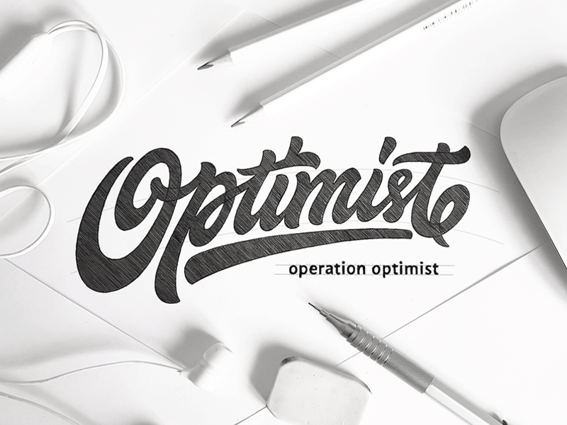 Optimist by Dzima Tkachou on Dribbble