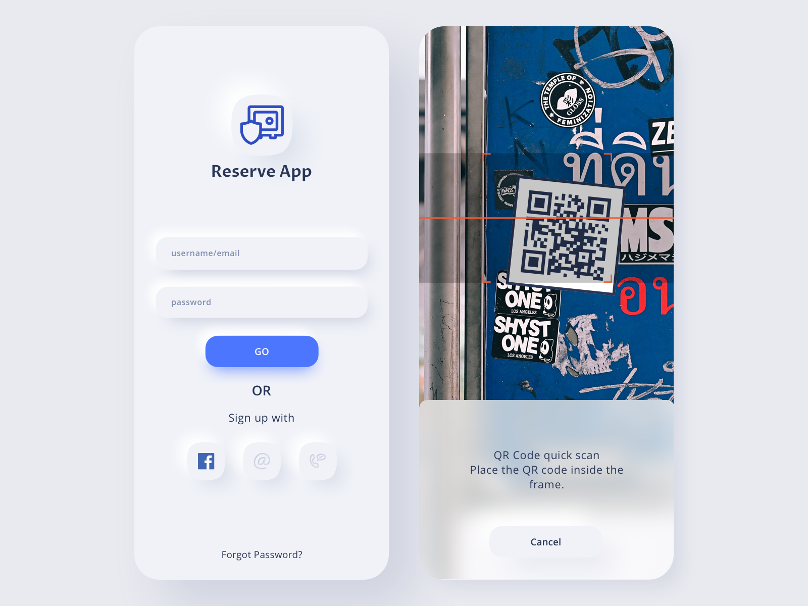 Reserve App by Roxana Carabas on Dribbble