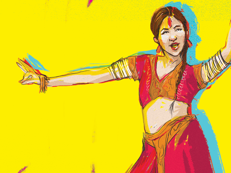 Bollywood Poster by Bushra Mahmood on Dribbble