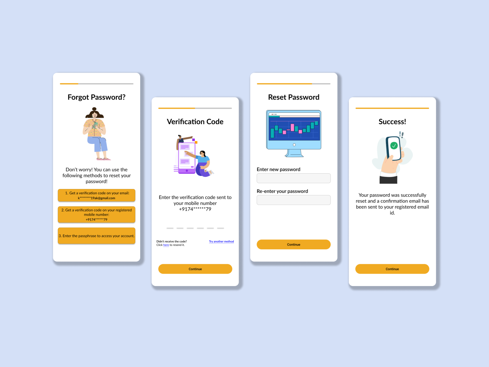 Forgot Password by Aayush Kesarwani on Dribbble