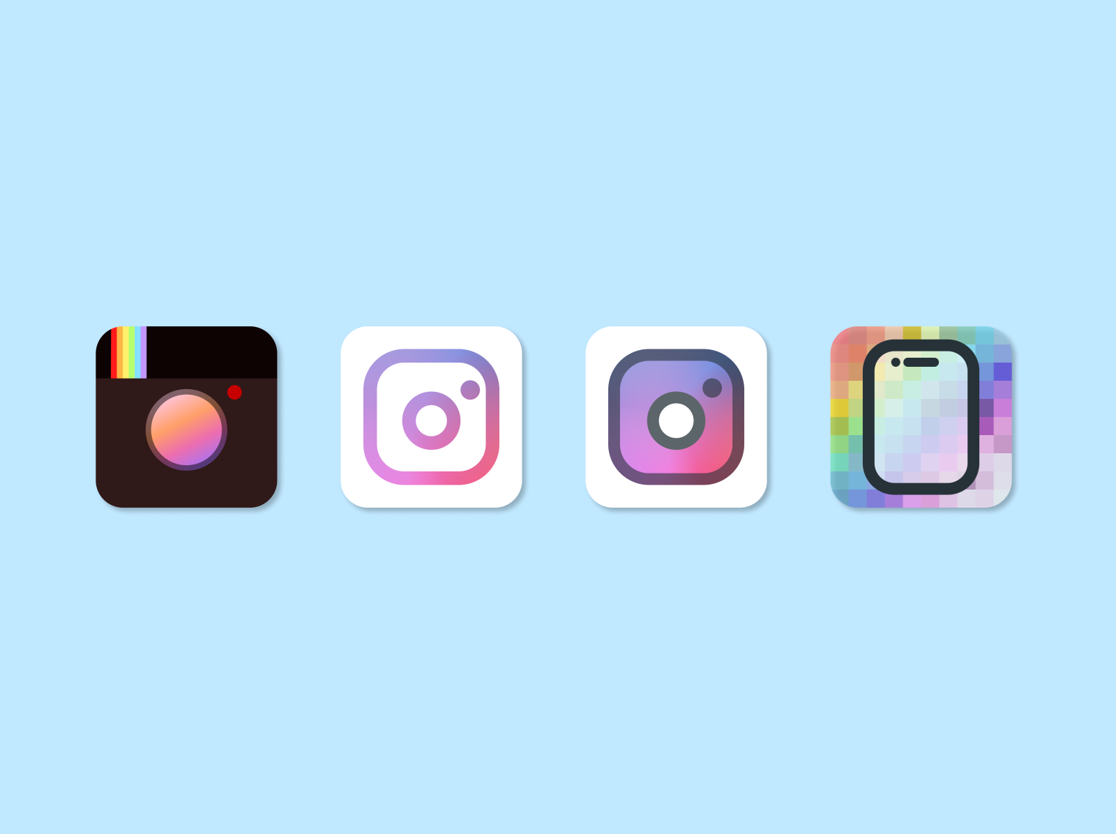 Instagram Logo Redesign by Kelly Lin on Dribbble