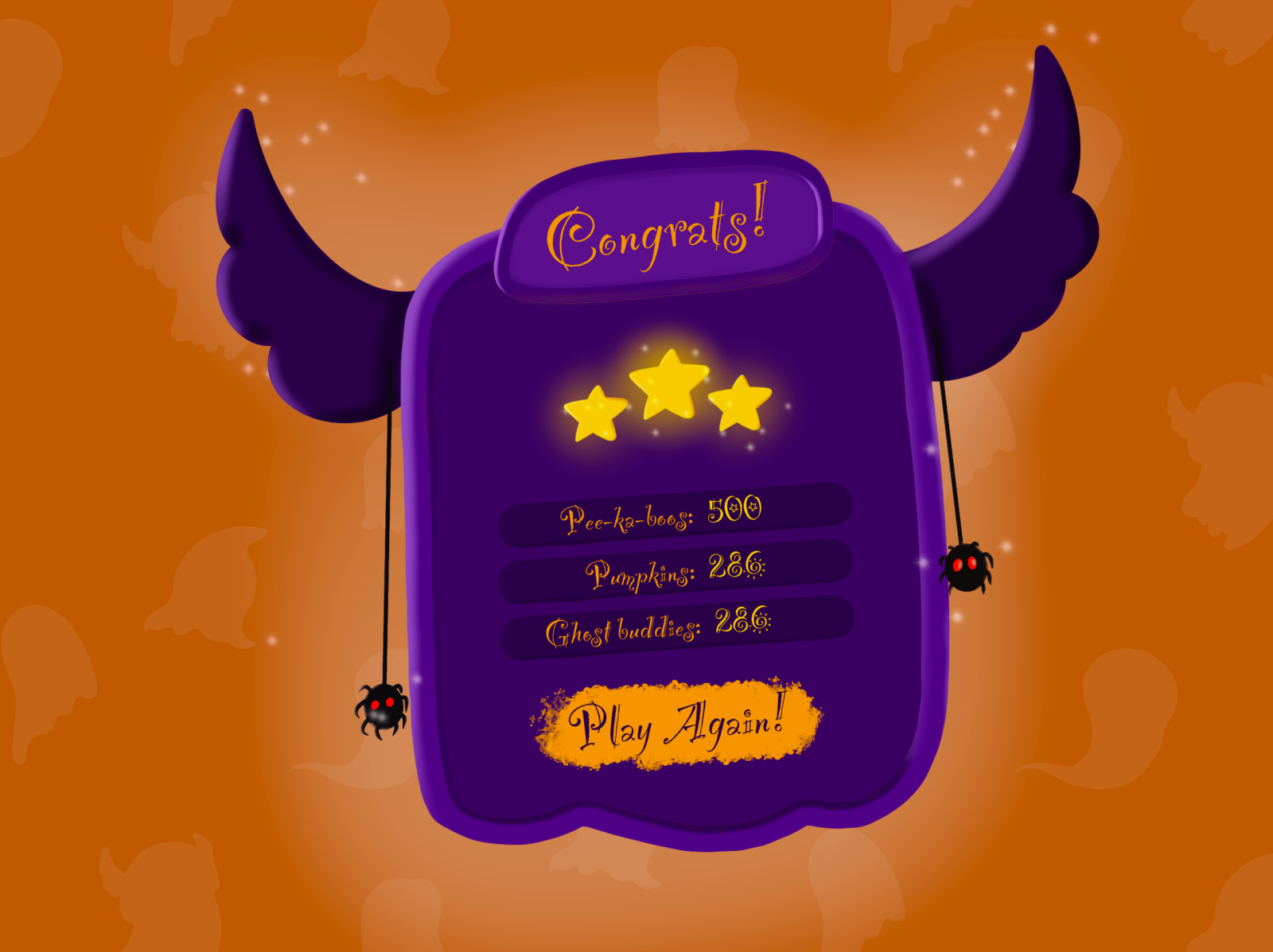 Halloween Game Pop-up Design by Hema Gami on Dribbble