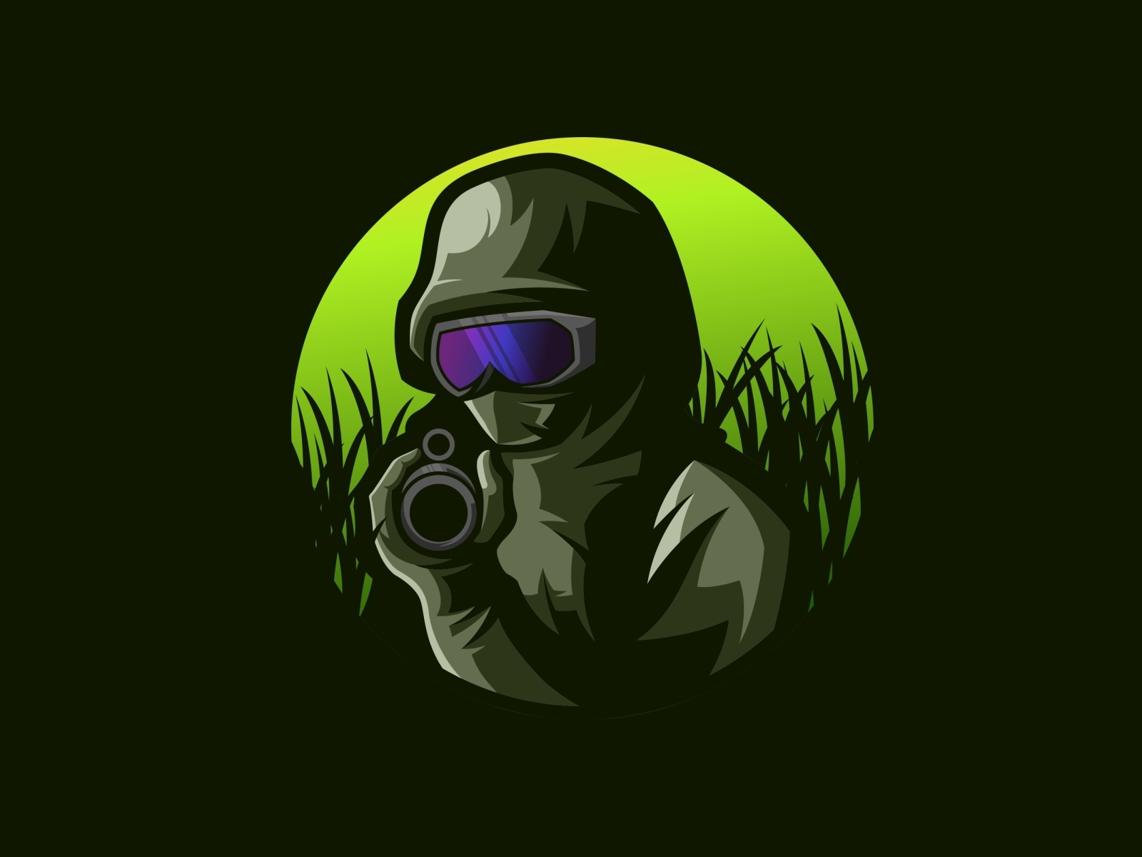 army concept logo design by astiyah_design on Dribbble