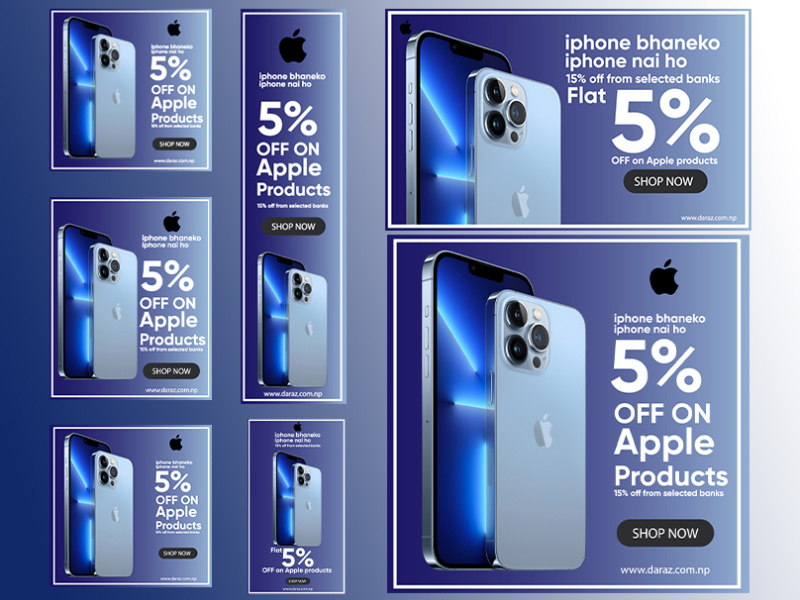 size adaptation advertisement concept by Swostik tiwari on Dribbble