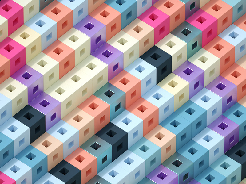 Multicolor Pattern by Martin Speidel on Dribbble