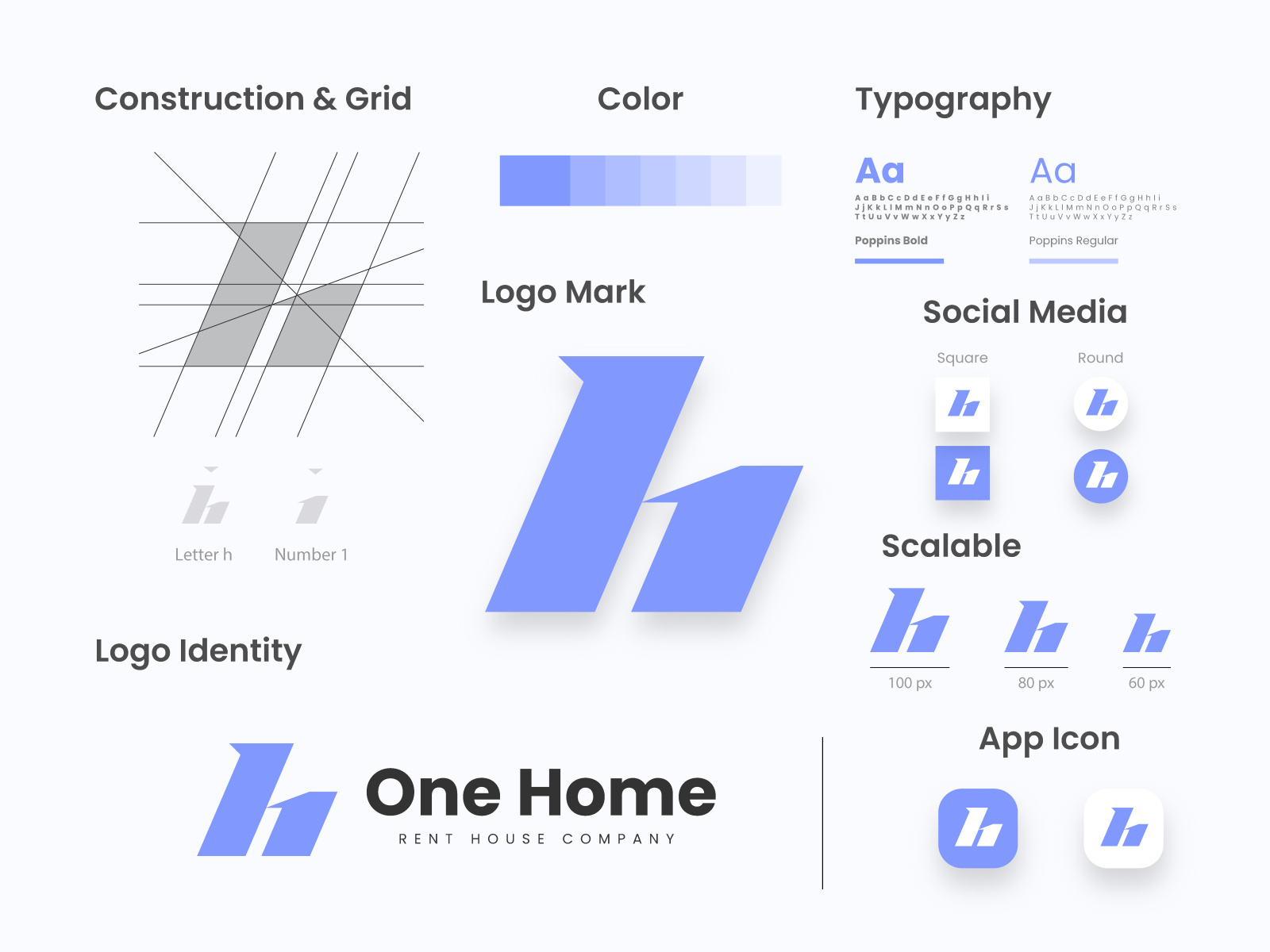 One Home Logo by Mohammad Nayon on Dribbble