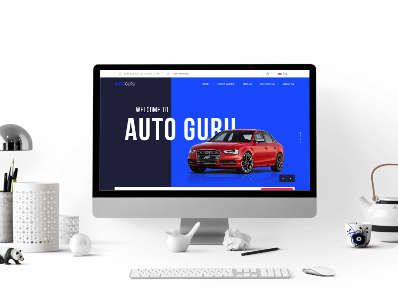 Autoguru by White Orange Software on Dribbble