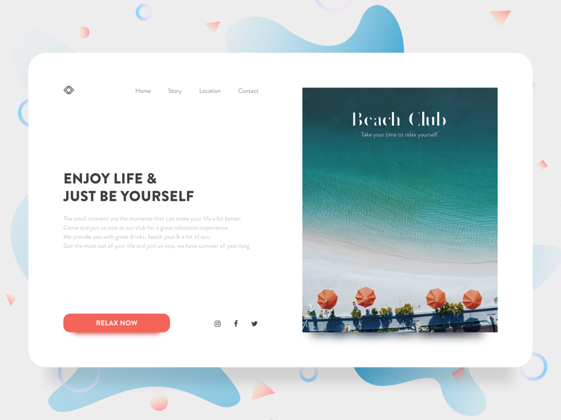 Enjoy the little things! by Marco Bijl on Dribbble