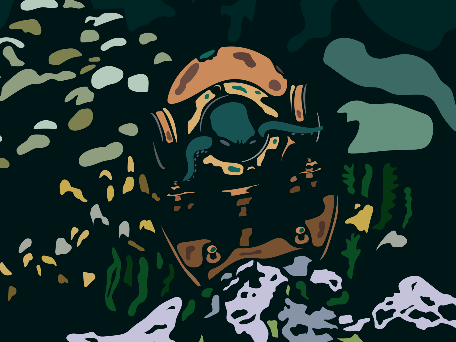 Reef Dweller Artwork by 𝕭𝖗𝖆𝖓𝖓𝖔𝖓 on Dribbble